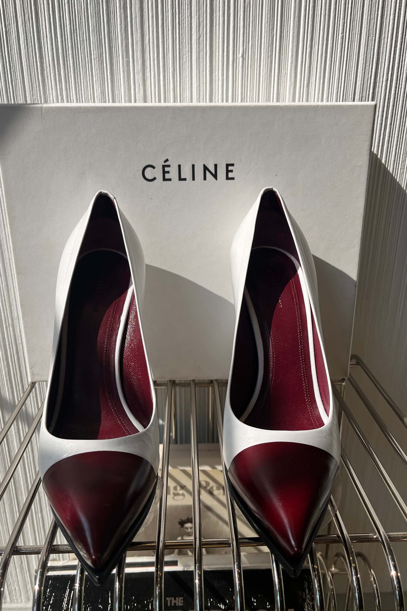 Celine Color Block Heels Sz. 36 – Moore Vintage Archive